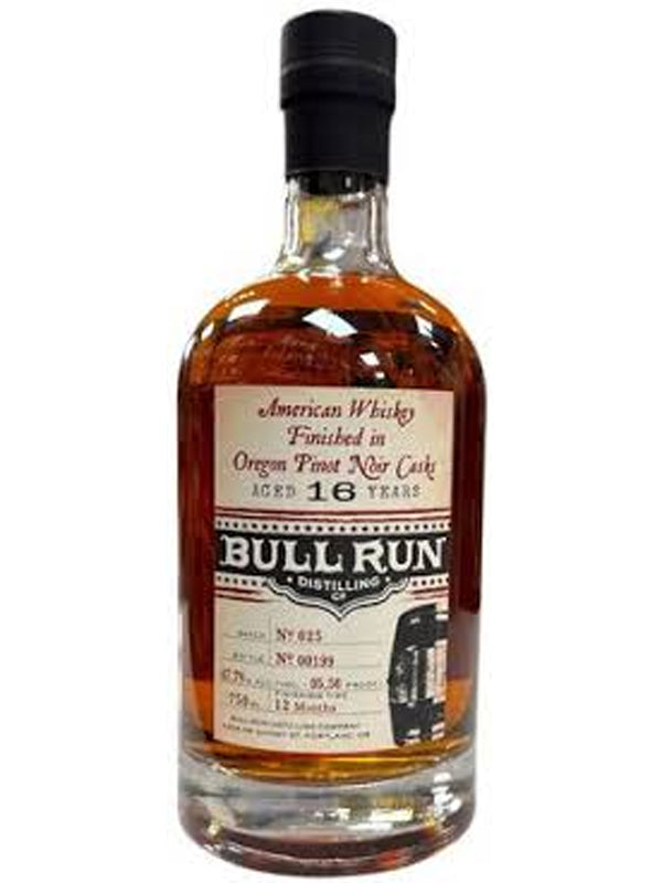 Bull Run 16 Year Old American Whiskey Finished in Oregon Pinot Noir Ca ...