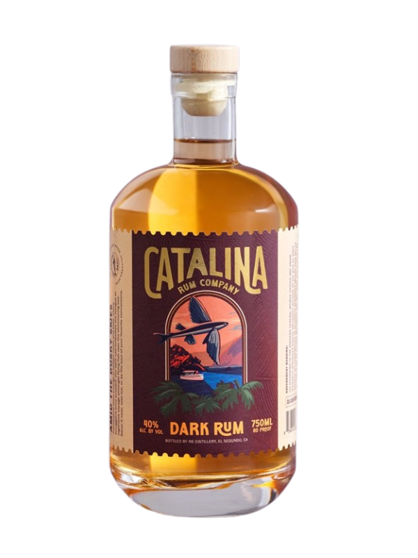 Catalina Rum Company Dark Rum | Charred Oak Aged California Dark Rum ...