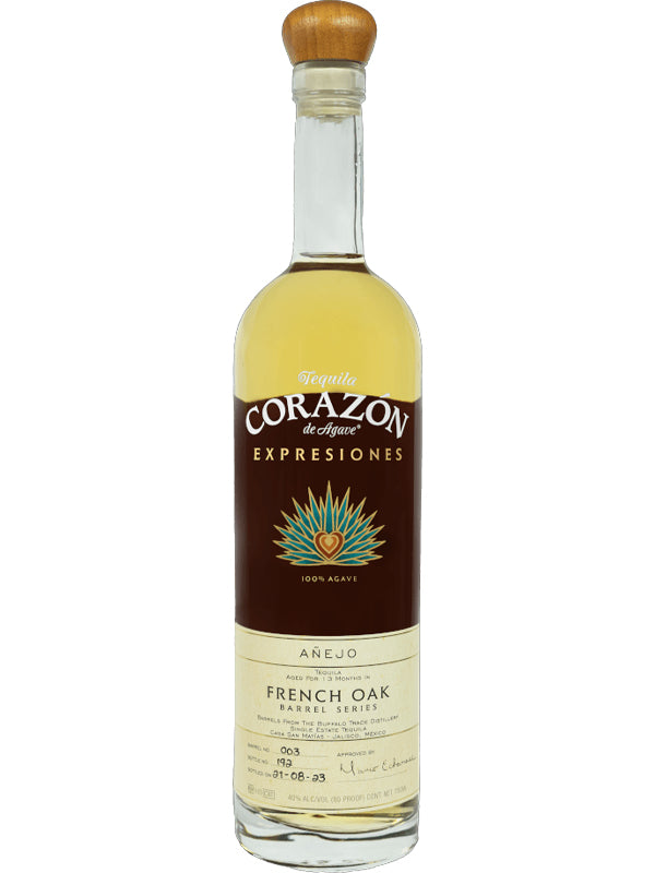 Expresiones del Corazon French Oak Anejo Tequila 2023 – Del Mesa Liquor