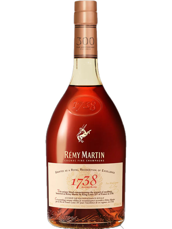 Remy Martin 1738 Accord Royal Cognac 300th Anniversary Edition – Del ...
