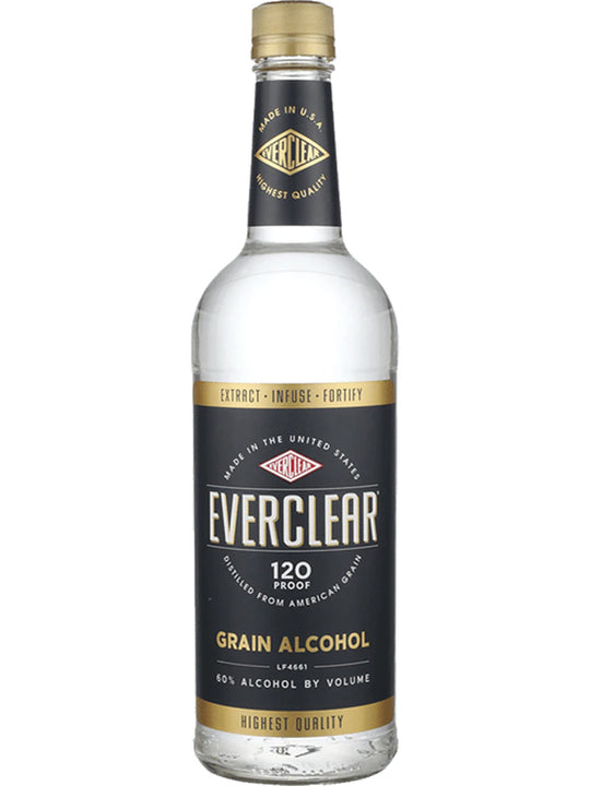 Everclear Grain Alcohol 120 Proof – Del Mesa Liquor
