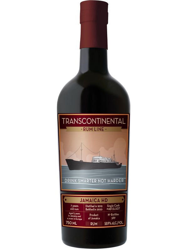 Transcontinental Rum Line Single Cask Series Jamaica HD 2012 – Del Mesa ...