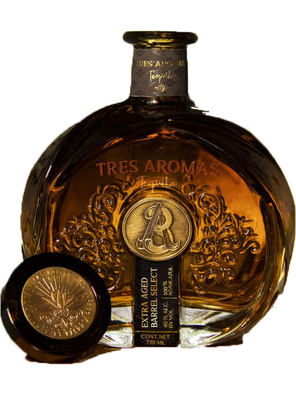 Tres Aromas Extra Anejo Barrel Select Tequila – Del Mesa Liquor